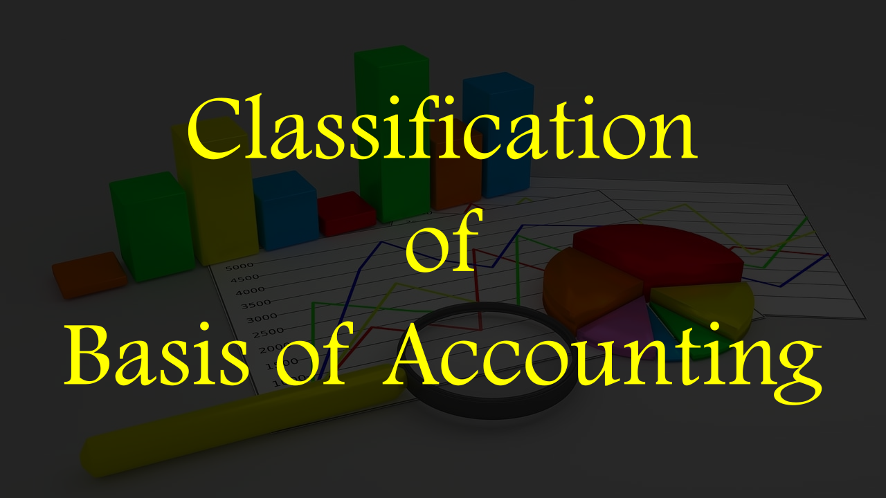 Classification of Basis of Accounting