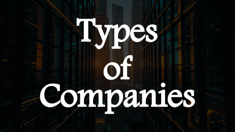 Types of Companies under the Companies Act, 2013