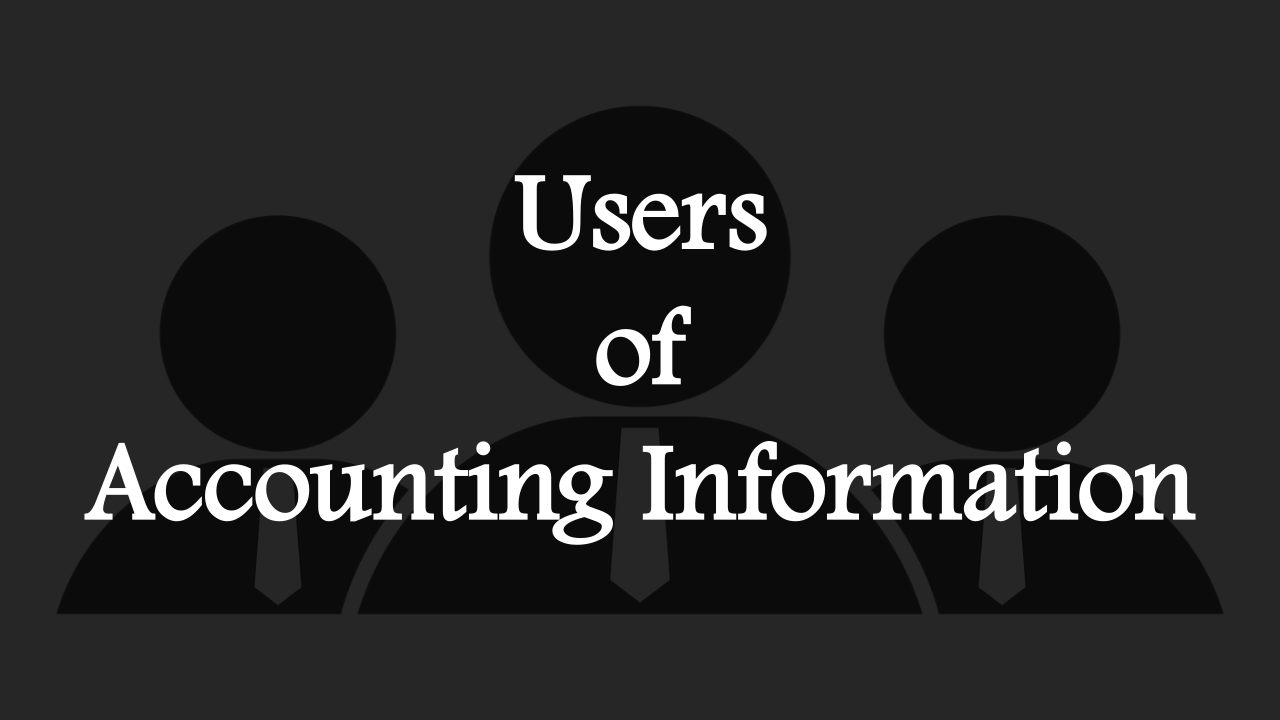 Users of Accounting Information